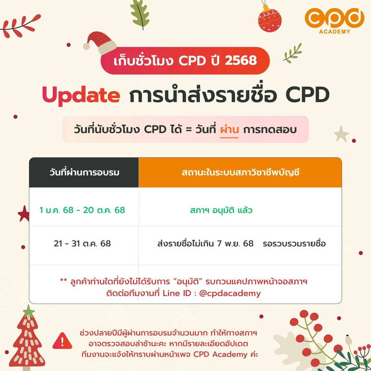 Mixed media feed | CPD Academy | LINE Official Account